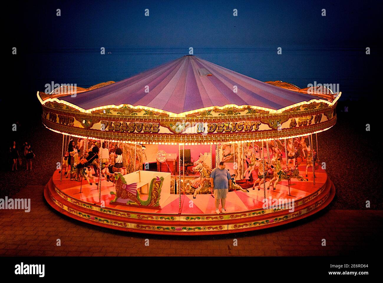 Vintage roundabout illustration hi-res stock photography and images - Alamy