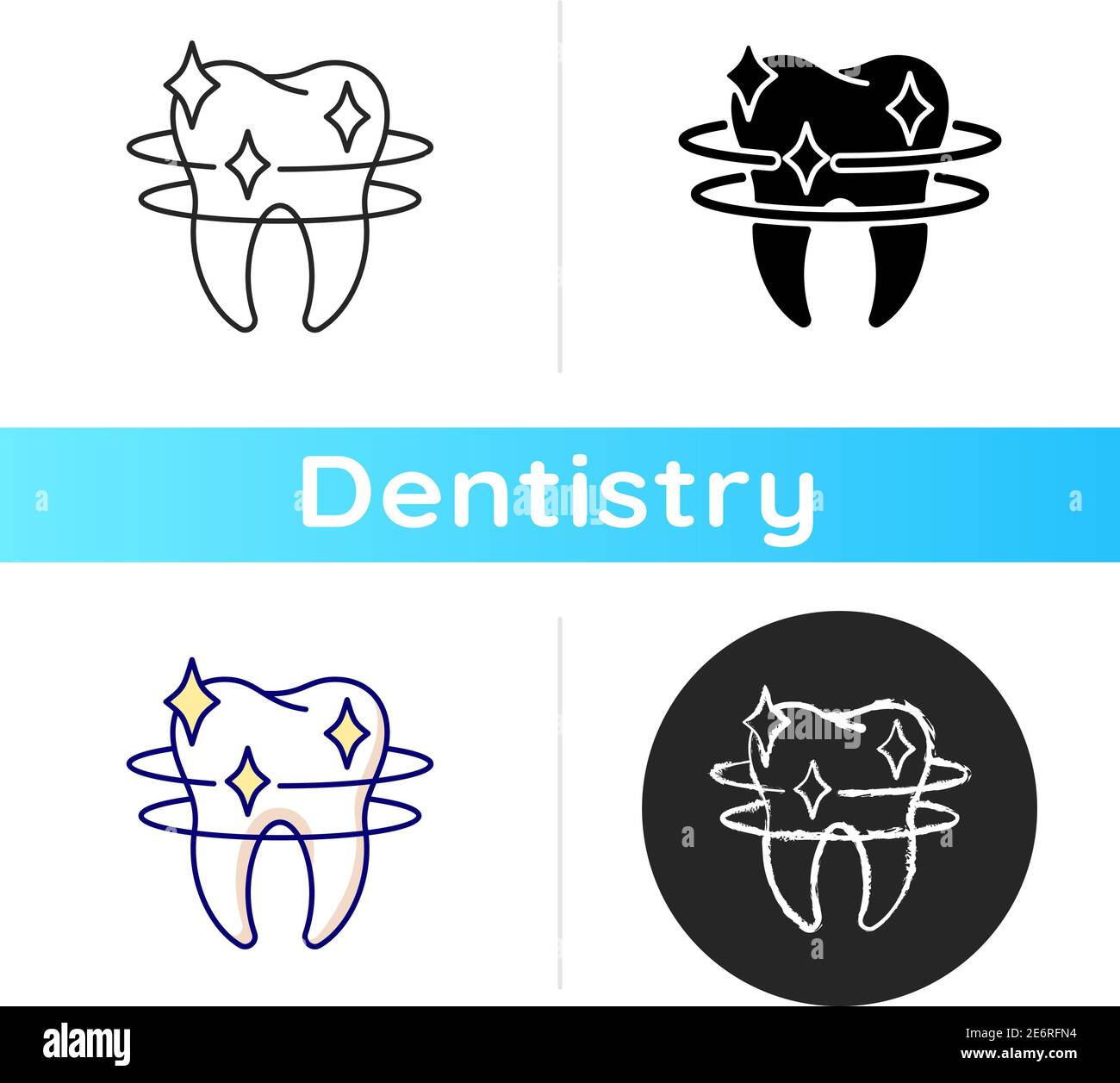 Teeth cleaning icon Stock Vector Image & Art - Alamy