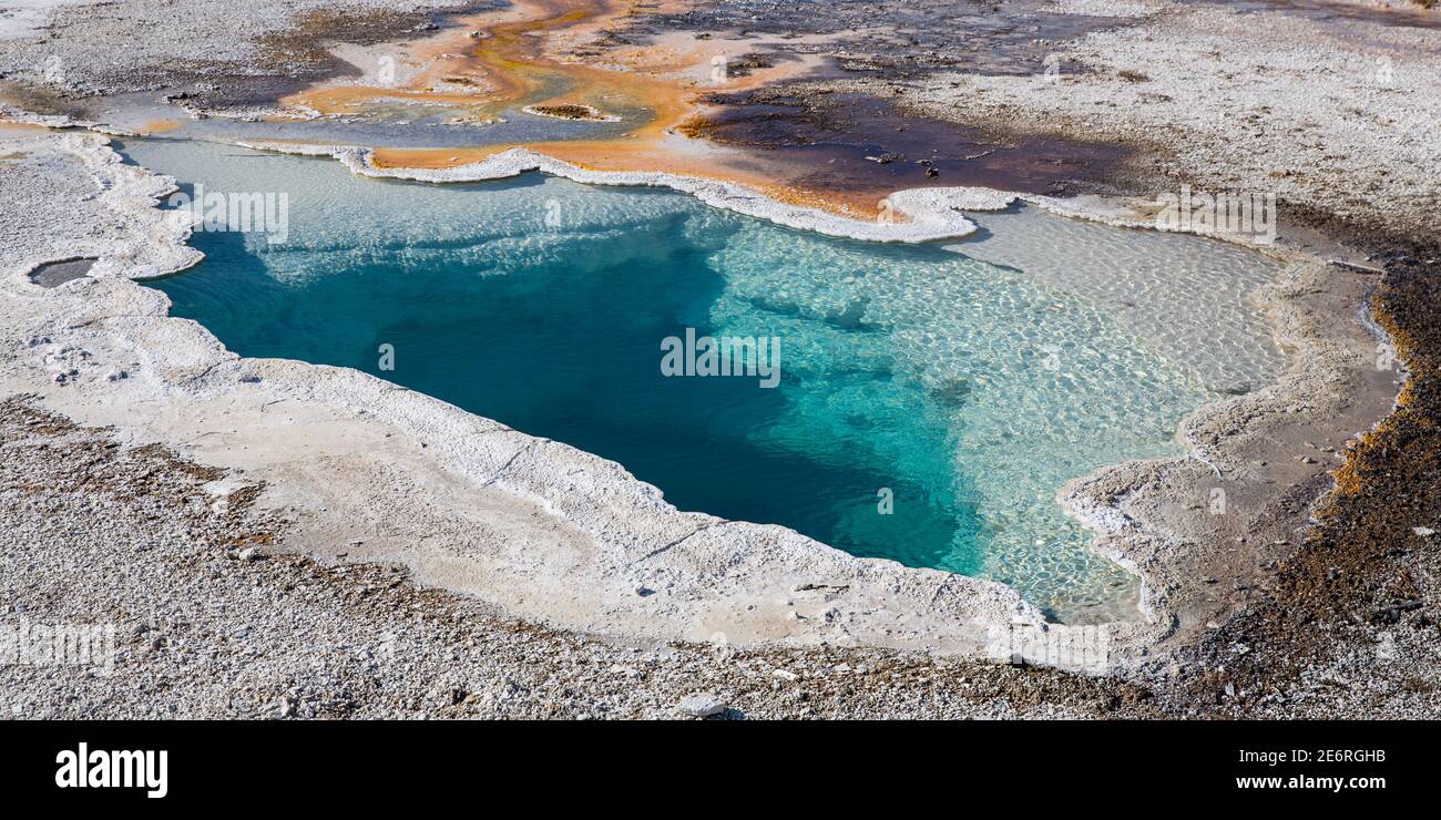 Yellowstone Geothermal Pools High Resolution Stock Photography and ...