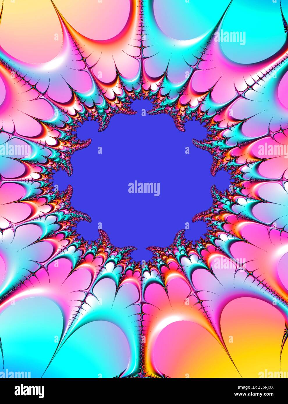 Abstract psychedelic background with rainbow colors Stock Photo - Alamy