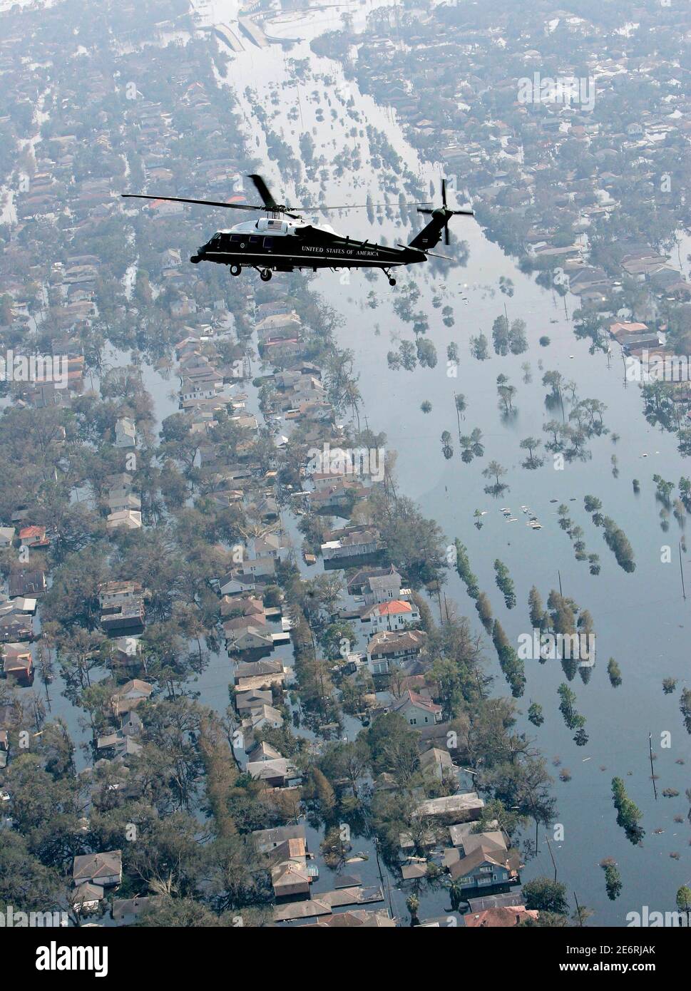 Hurricane katrina aftermath aerial hi-res stock photography and images ...