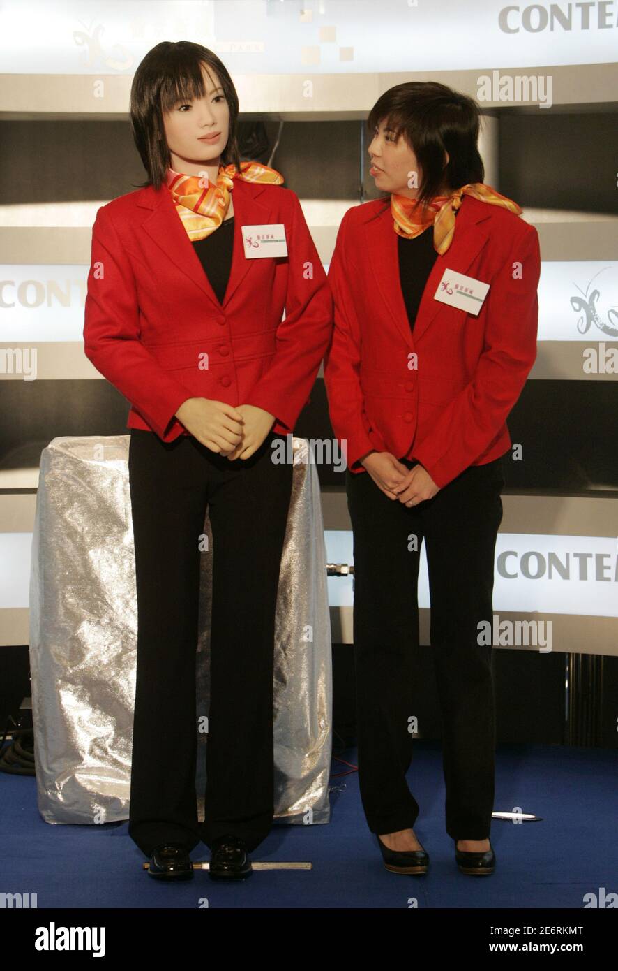 The actroid humanoid robot hi-res stock photography and images - Alamy