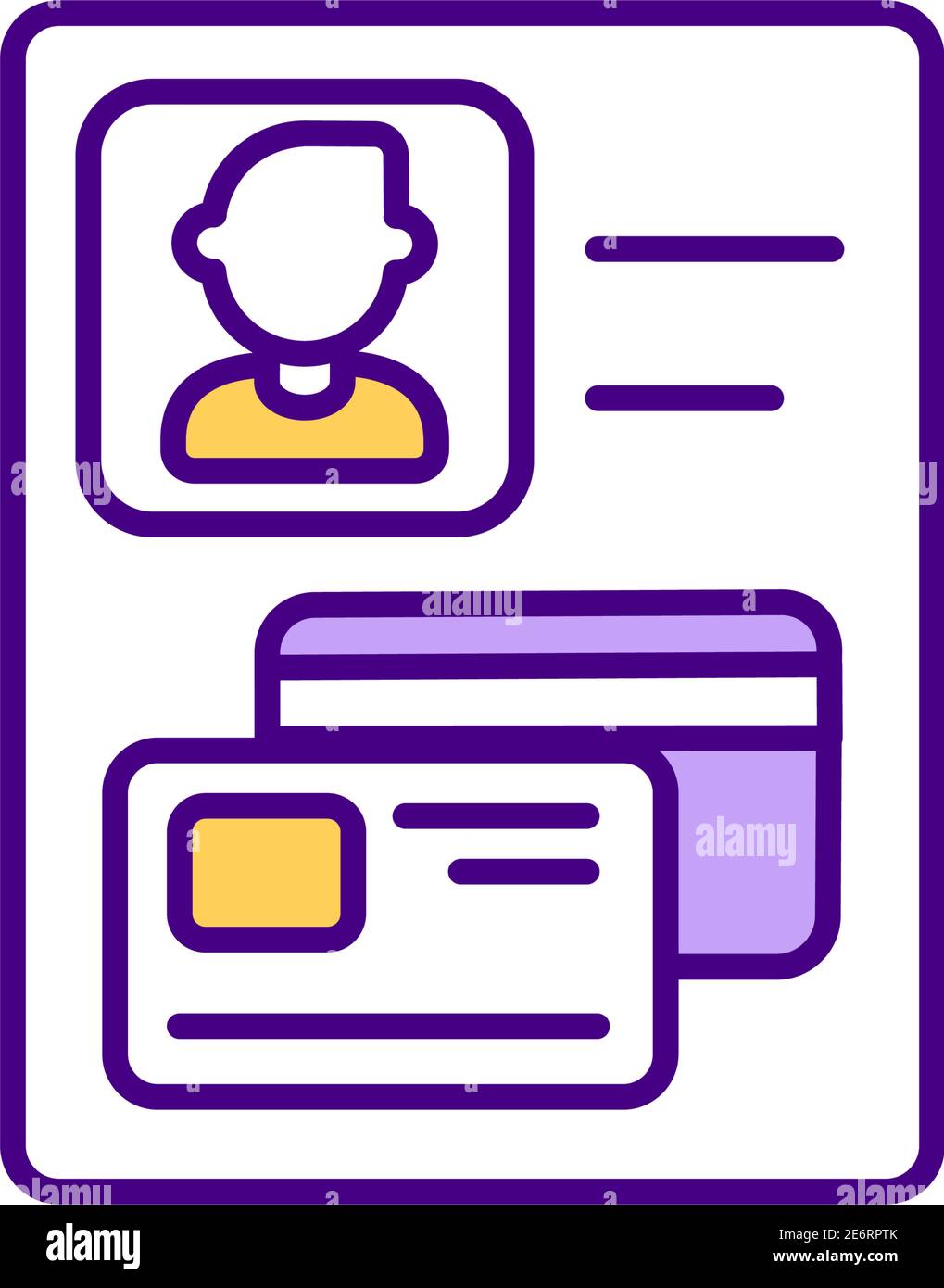 Sensitive personal identifying information RGB color icon Stock Vector ... Sensitive personal identifying information RGB color icon Stock Vector ...