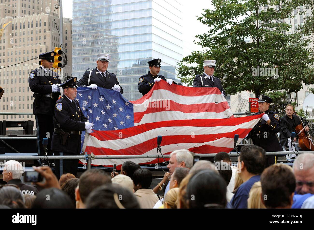 World Trade Center Flag High Resolution Stock Photography and Images ...