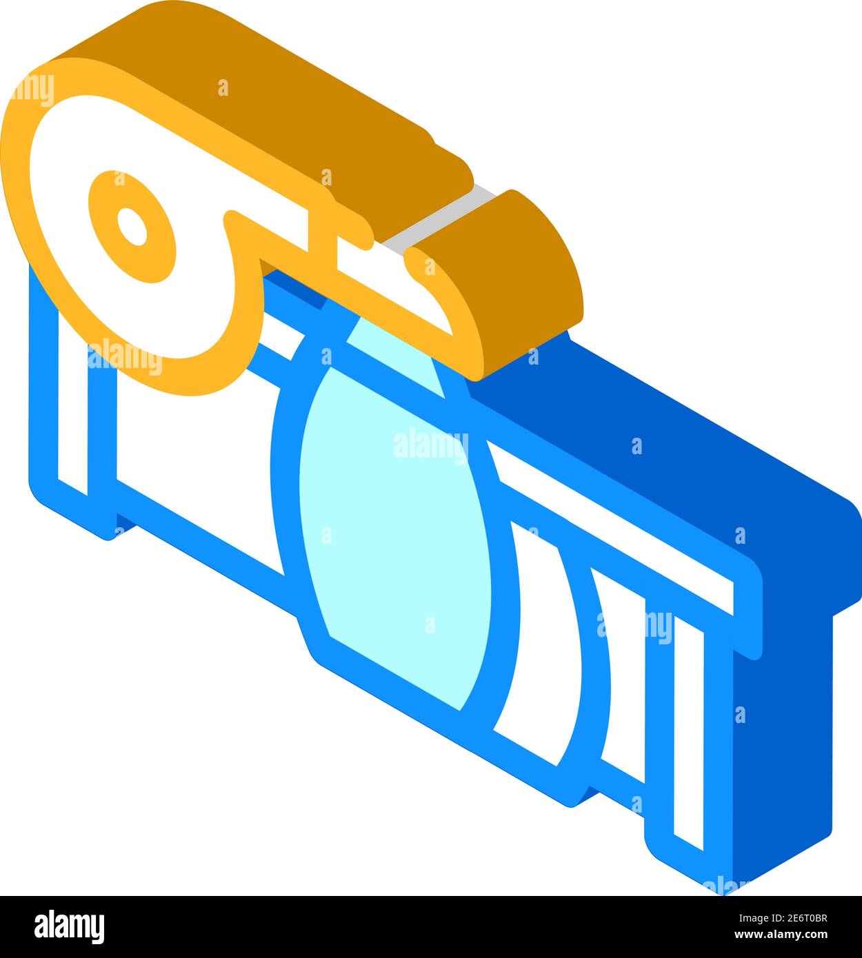 suction units isometric icon vector illustration color Stock Vector ...
