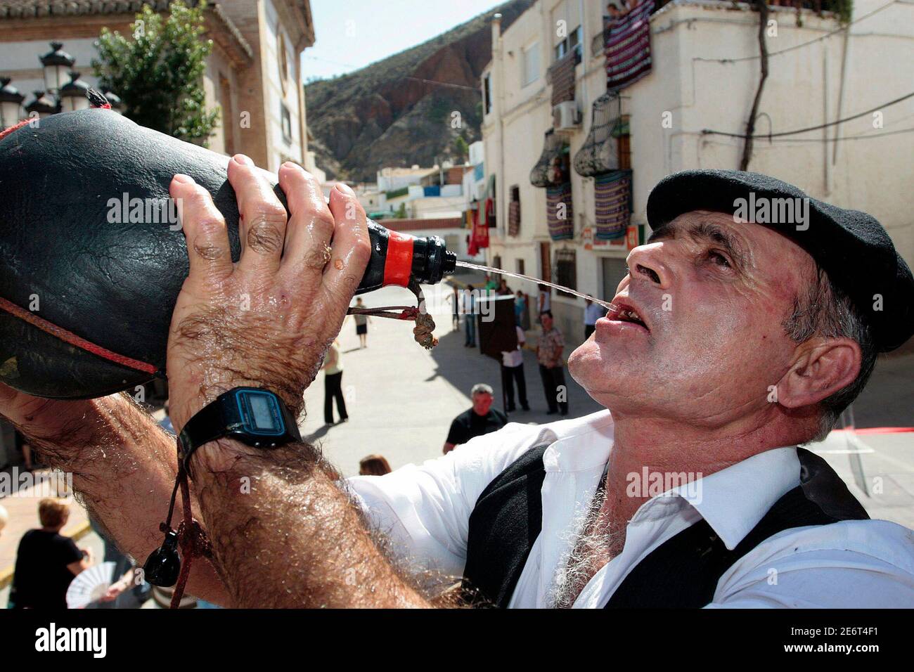 Grape treading hi-res stock photography and images - Alamy