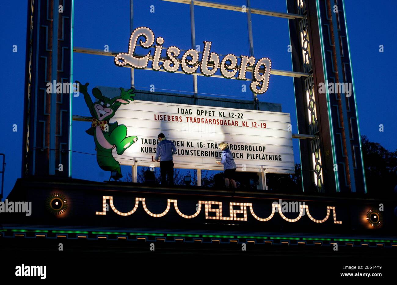 Liseberg signs hi-res stock photography and images - Alamy
