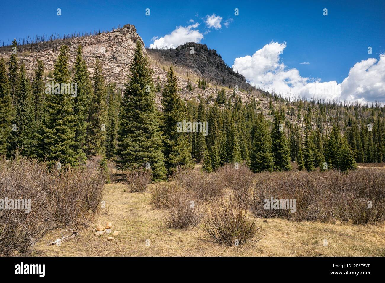 Rocky Landscape in the Mount Evans Wilderness, Colorado Stock Photo - Alamy