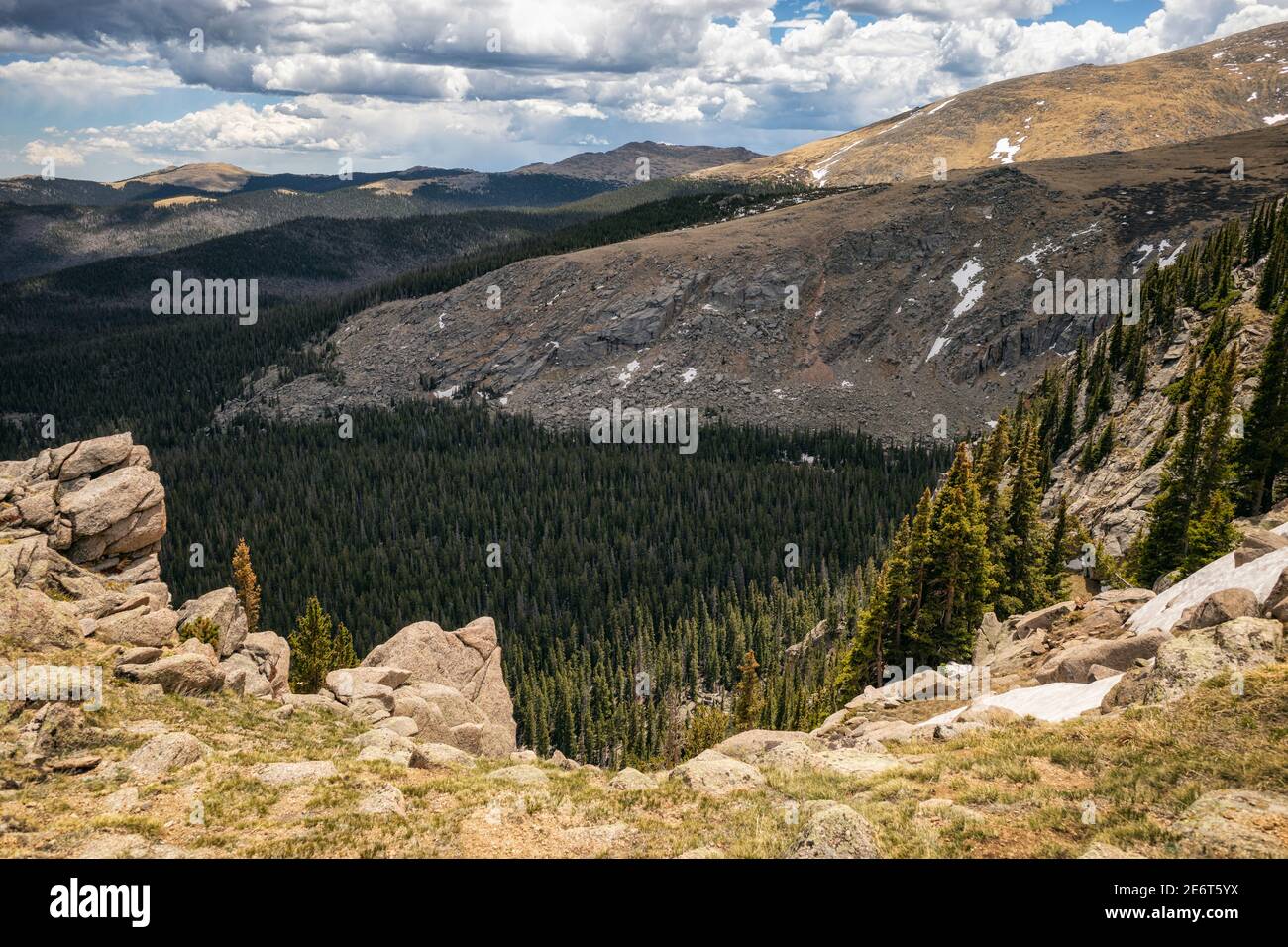 Landscape in the Mount Evans Wilderness, Colorado Stock Photo - Alamy