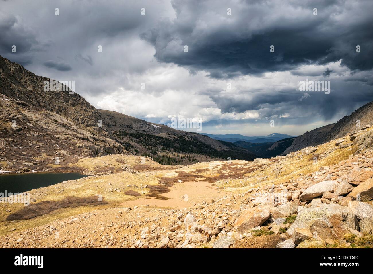 Chicago Lakes in the Mount Evans Wilderness, Colorado Stock Photo - Alamy