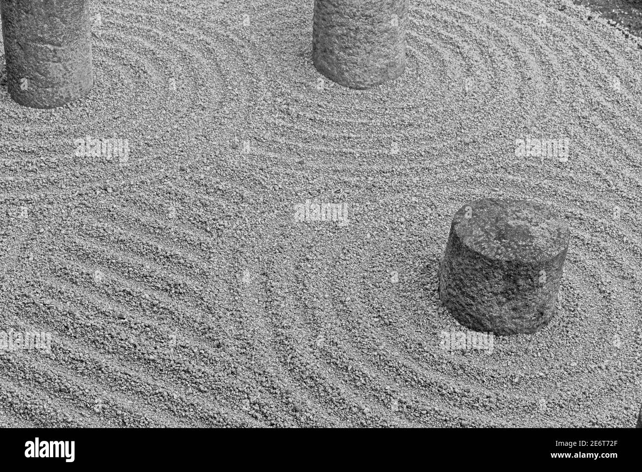 Japanese Zen Rock Garden at Tofuku-ji Temple Stock Photo - Alamy