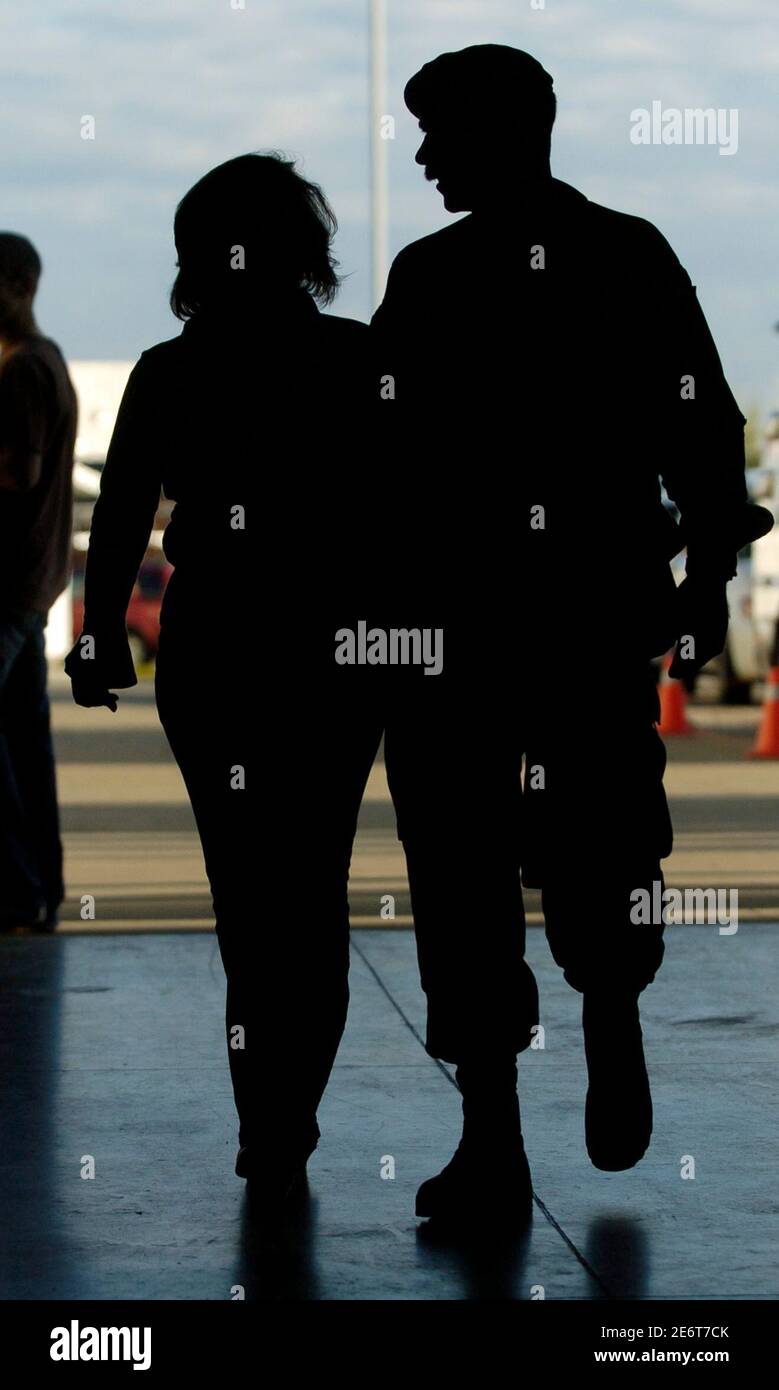 With his wife tracey hi-res stock photography and images - Alamy