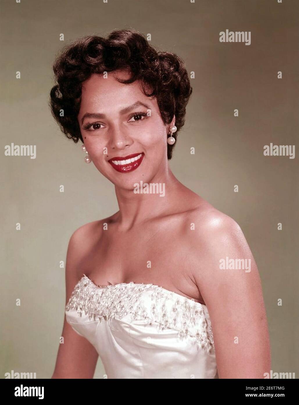 DOROTHY DANDRIDGE (1922-1965) American film actress, singer and dancer ...