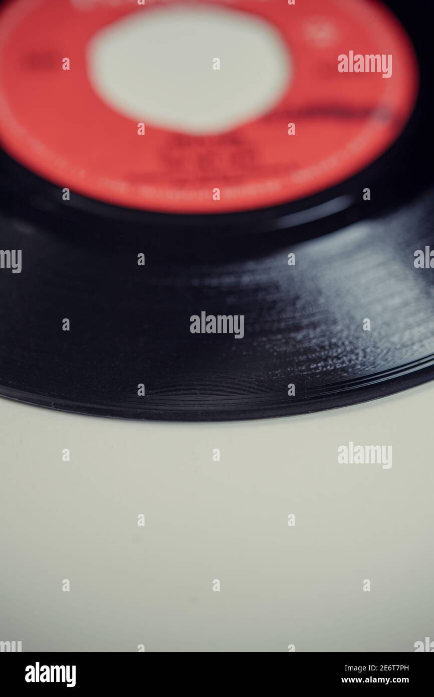 Vinyl centre hi-res stock photography and images - Alamy
