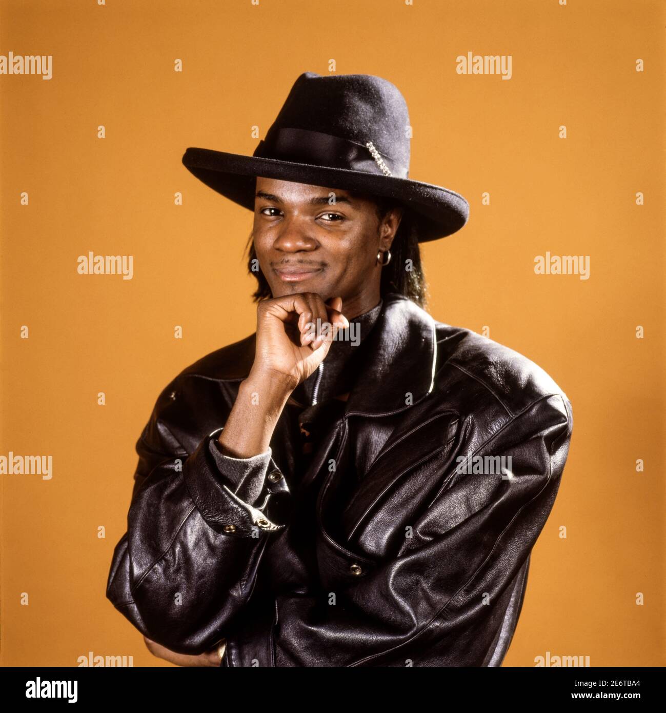 AMSTERDAM, THE NETHERLANDS - MAR 09, 1988: William Jermaine Stewart was ...