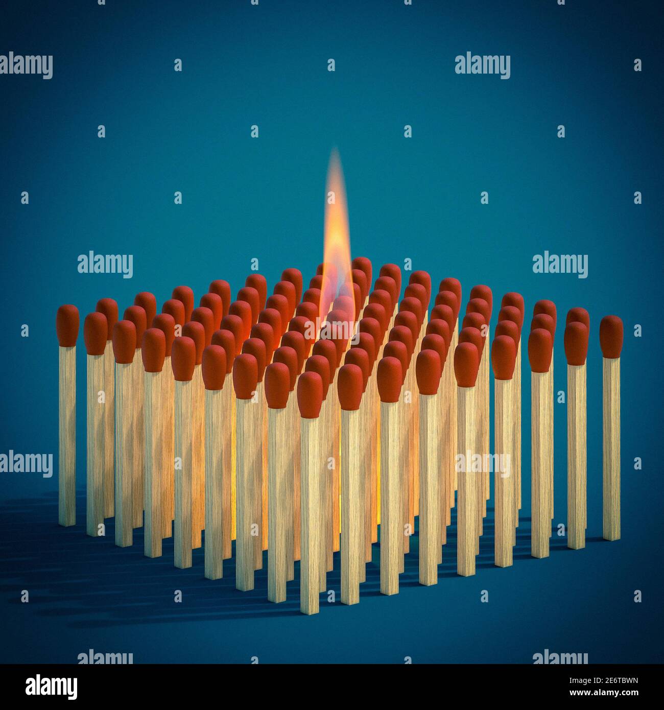 Matchstick burning hi-res stock photography and images - Alamy