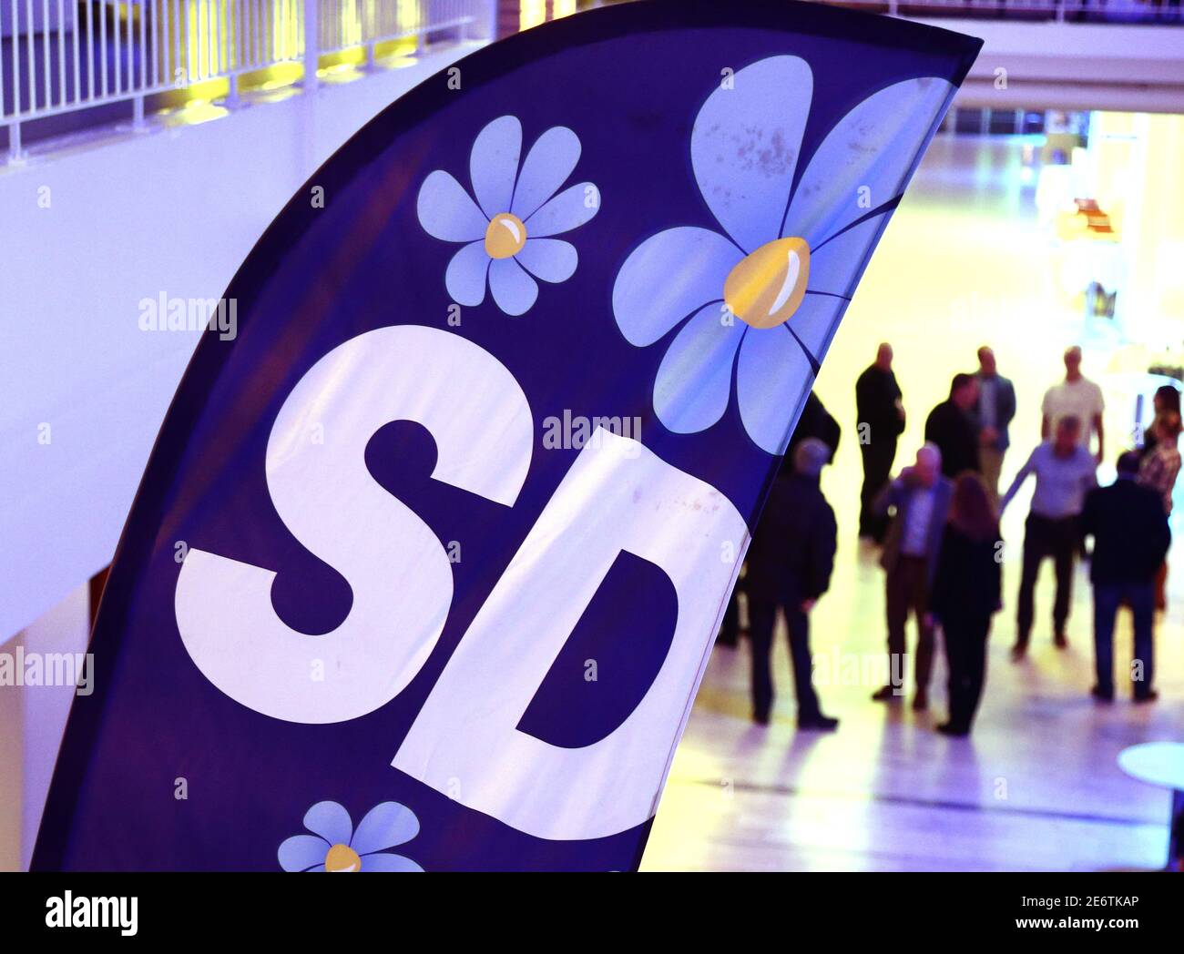 Swedish democrats logotype hi-res stock photography and images - Alamy