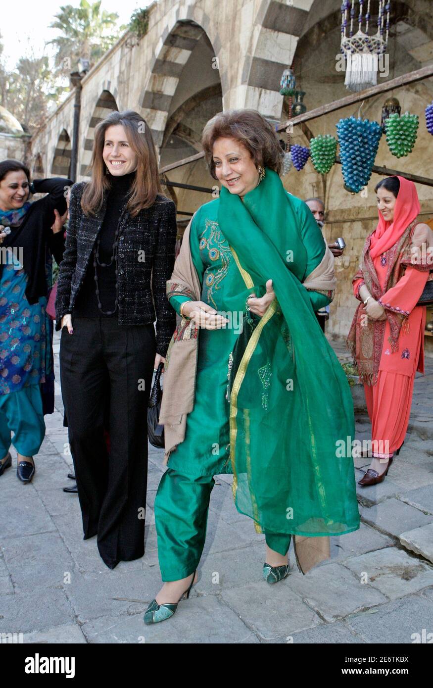 Syrian First Lady Asma Al Assad High Resolution Stock Photography and ...
