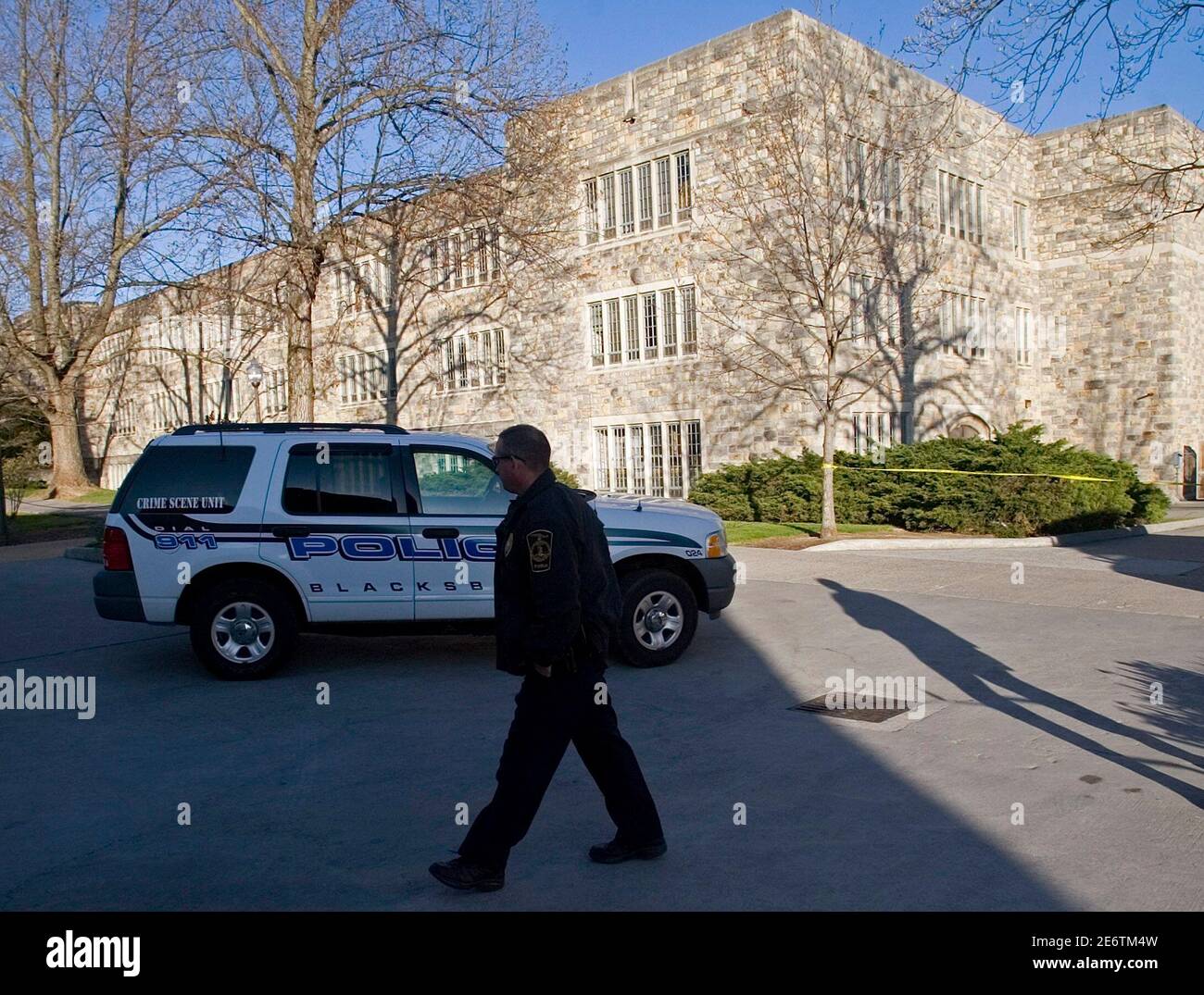 2007 shooting spree at virginia tech hi-res stock photography and ...