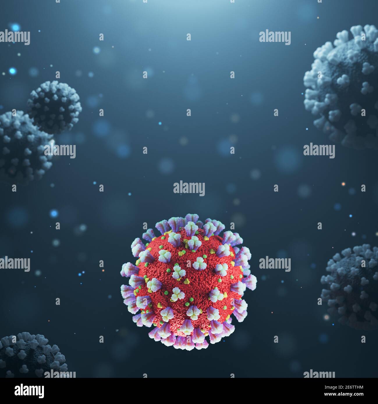 3d render microscopic closeup view hi-res stock photography and images ...