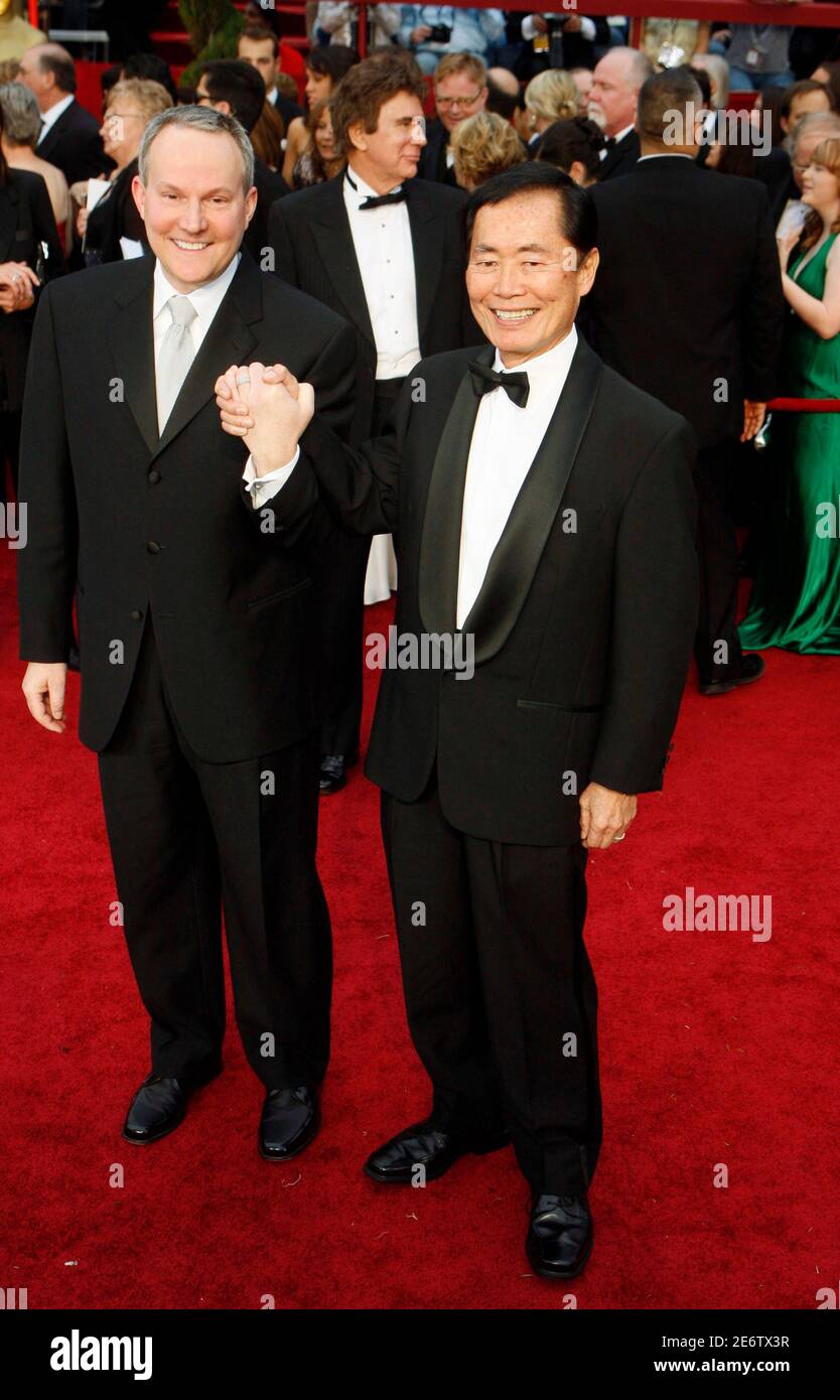 George takei husband brad altman hi-res stock photography and images ...