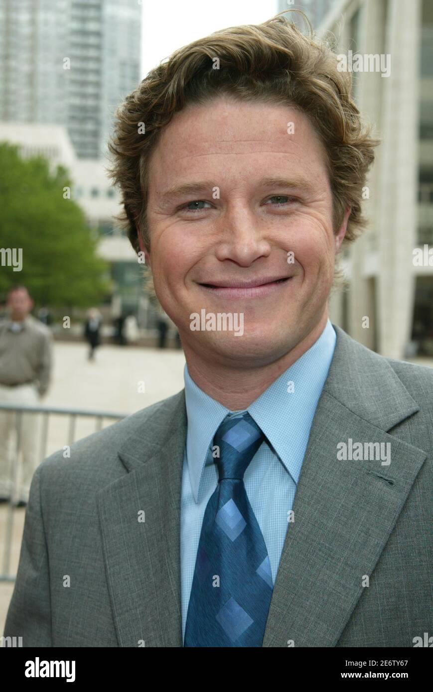 NEW YORK, NY- MAY 12: Billy Bush arrives at the 2003-04 NBC Network ...