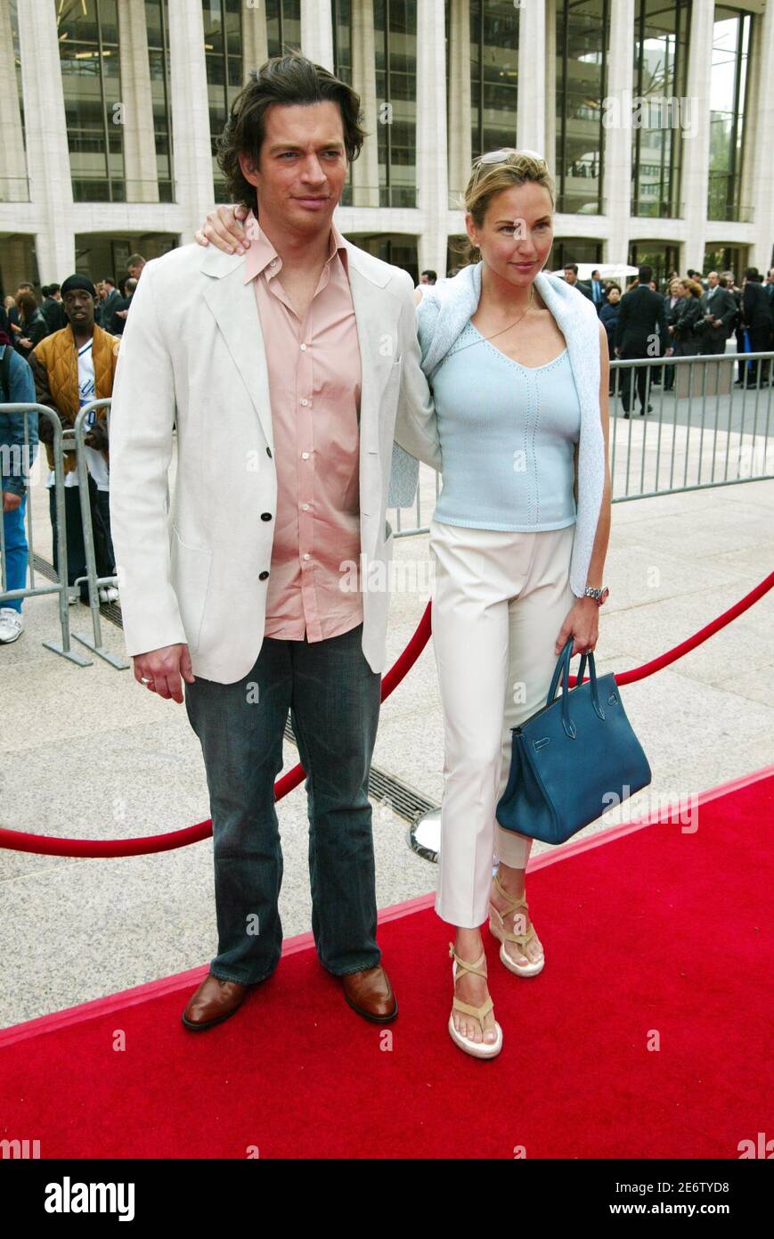 NEW YORK, NY- MAY 12: Harry Connick Jr. and Jill Goodacre arrive at the ...