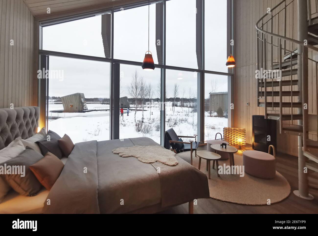 Sweden tree hotel lapland hi-res stock photography and images - Alamy
