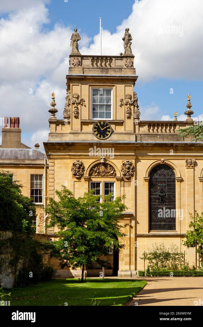 Trinity College Chapel, University of Oxford, Oxford, Oxfordshire, UK ...