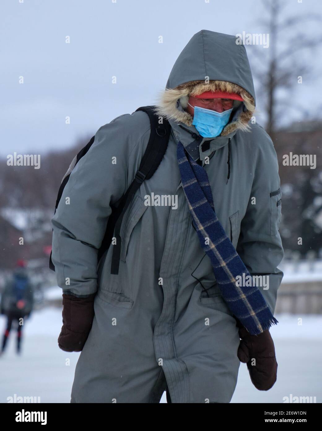 People Dressed For The Cold