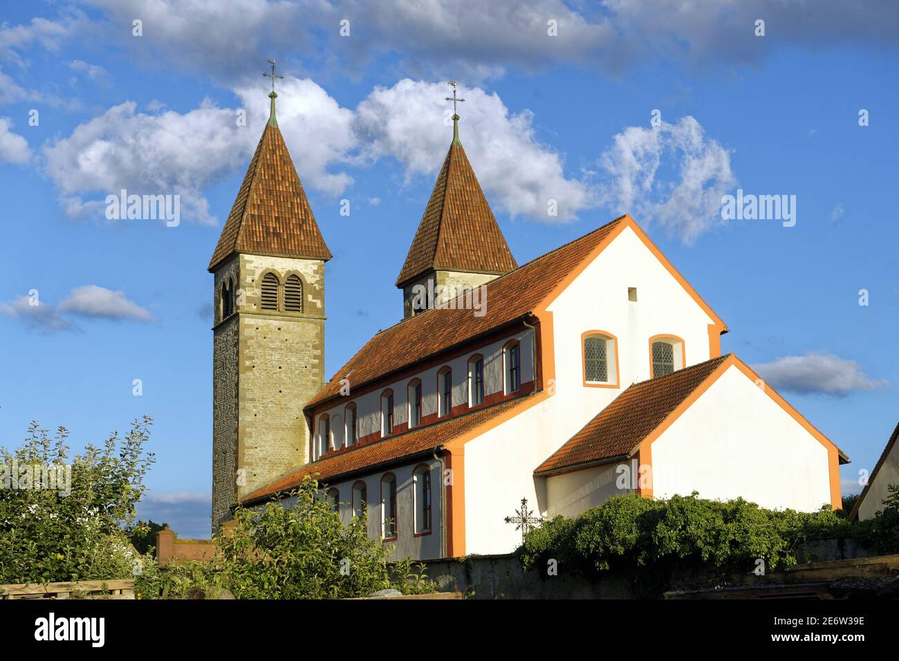 Germany, Baden Wurttemberg, Lake Constance (Bodensee), Monastic Island ...