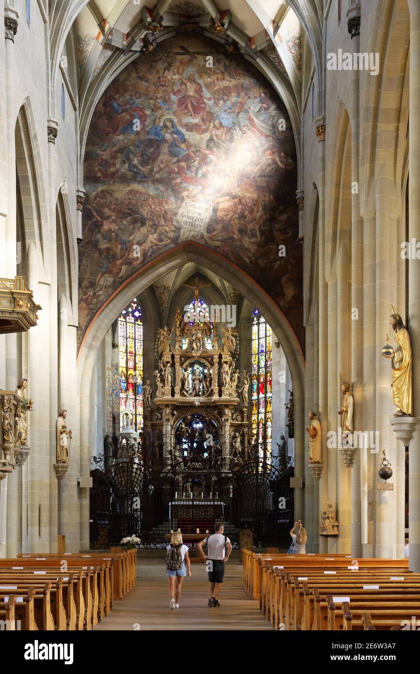 Germany, Baden Wurttemberg, Lake Constance (Bodensee), Uberlingen, Old ...