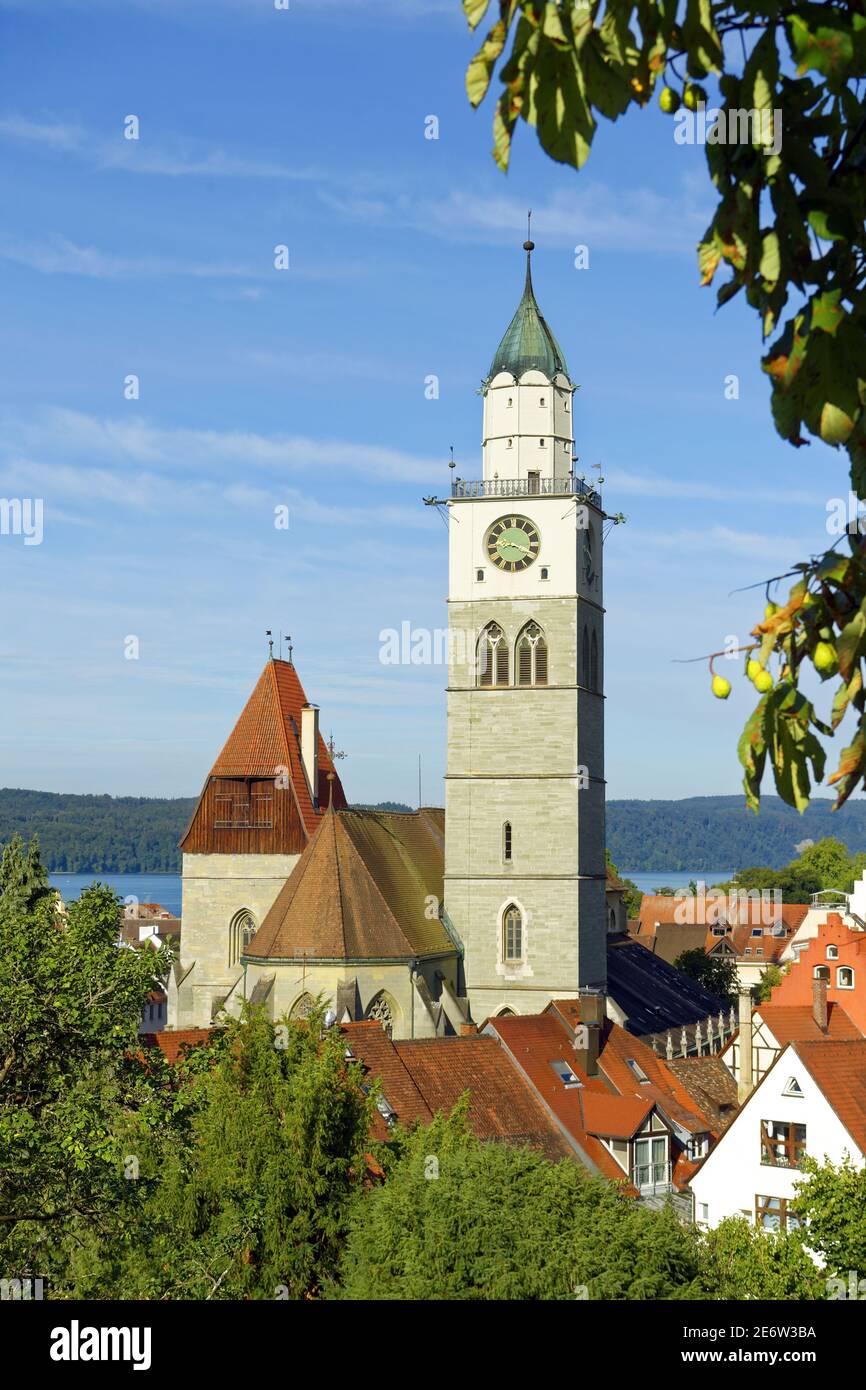 Germany, Baden Wurttemberg, Lake Constance (Bodensee), Uberlingen, Old ...