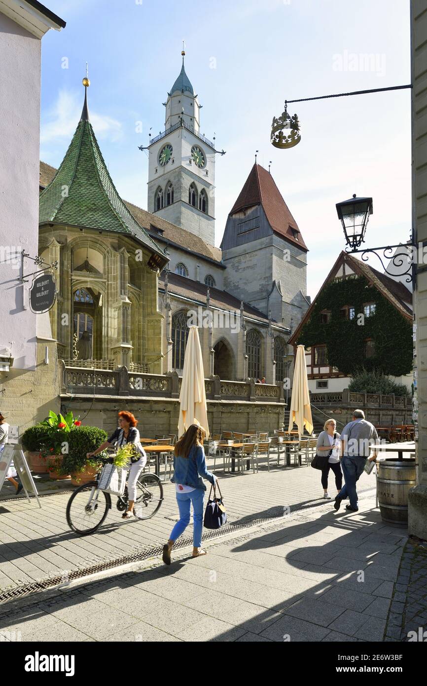 Germany, Baden Wurttemberg, Lake Constance (Bodensee), Uberlingen, Old ...