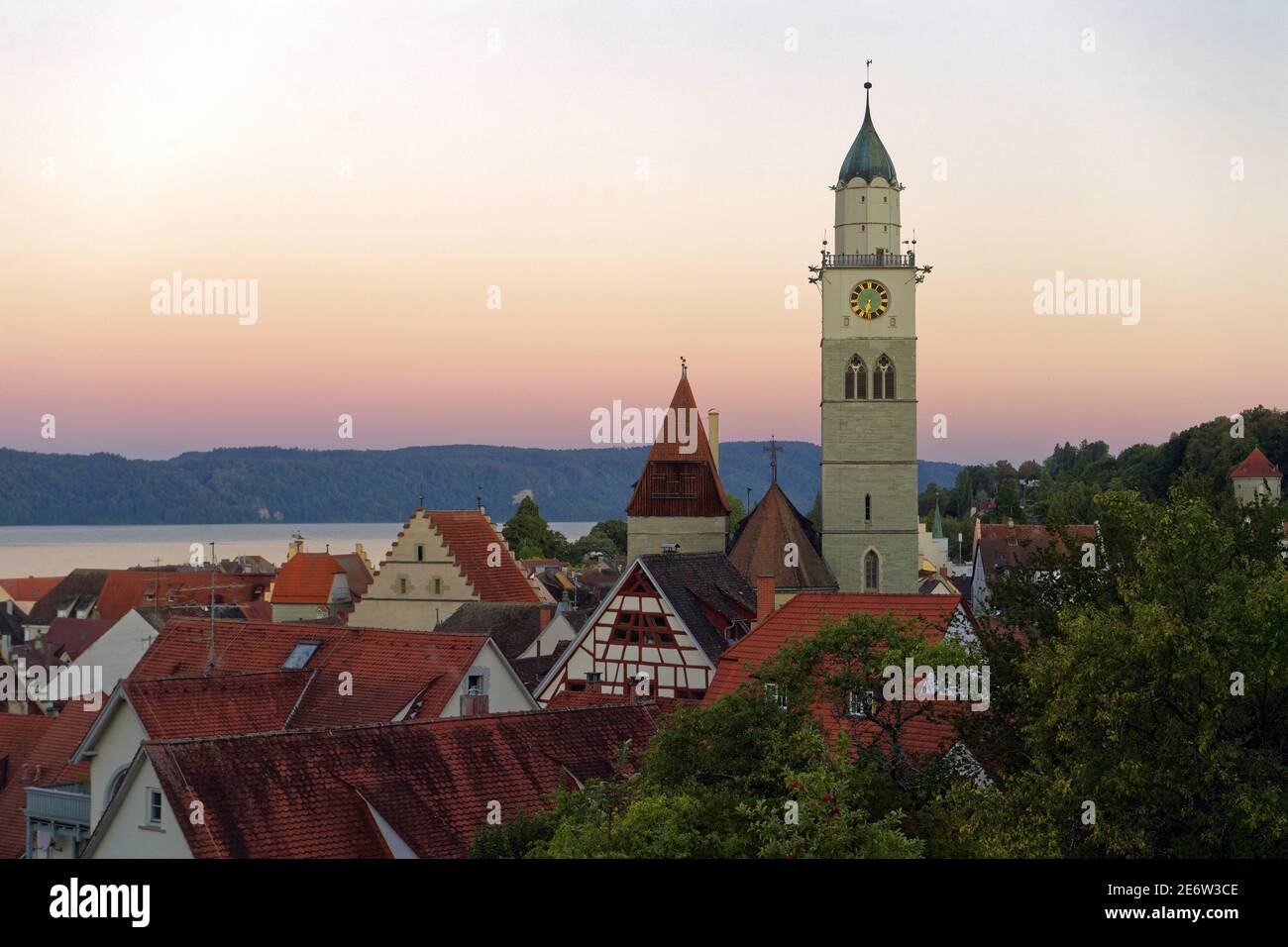 Germany, Baden Wurttemberg, Lake Constance (Bodensee), Uberlingen, Old ...