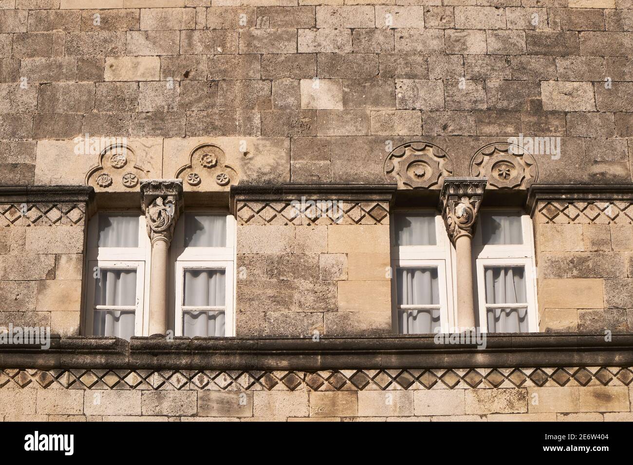 France, Gard, Saint Gilles, the Romanesque house of St Gilles ...