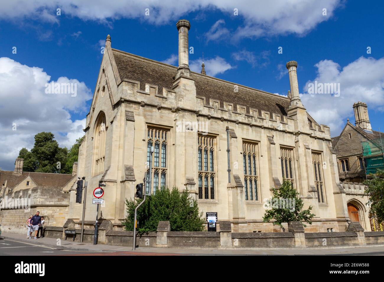 Magdalen College Library, University of Oxford, Oxford, Oxfordshire, UK ...