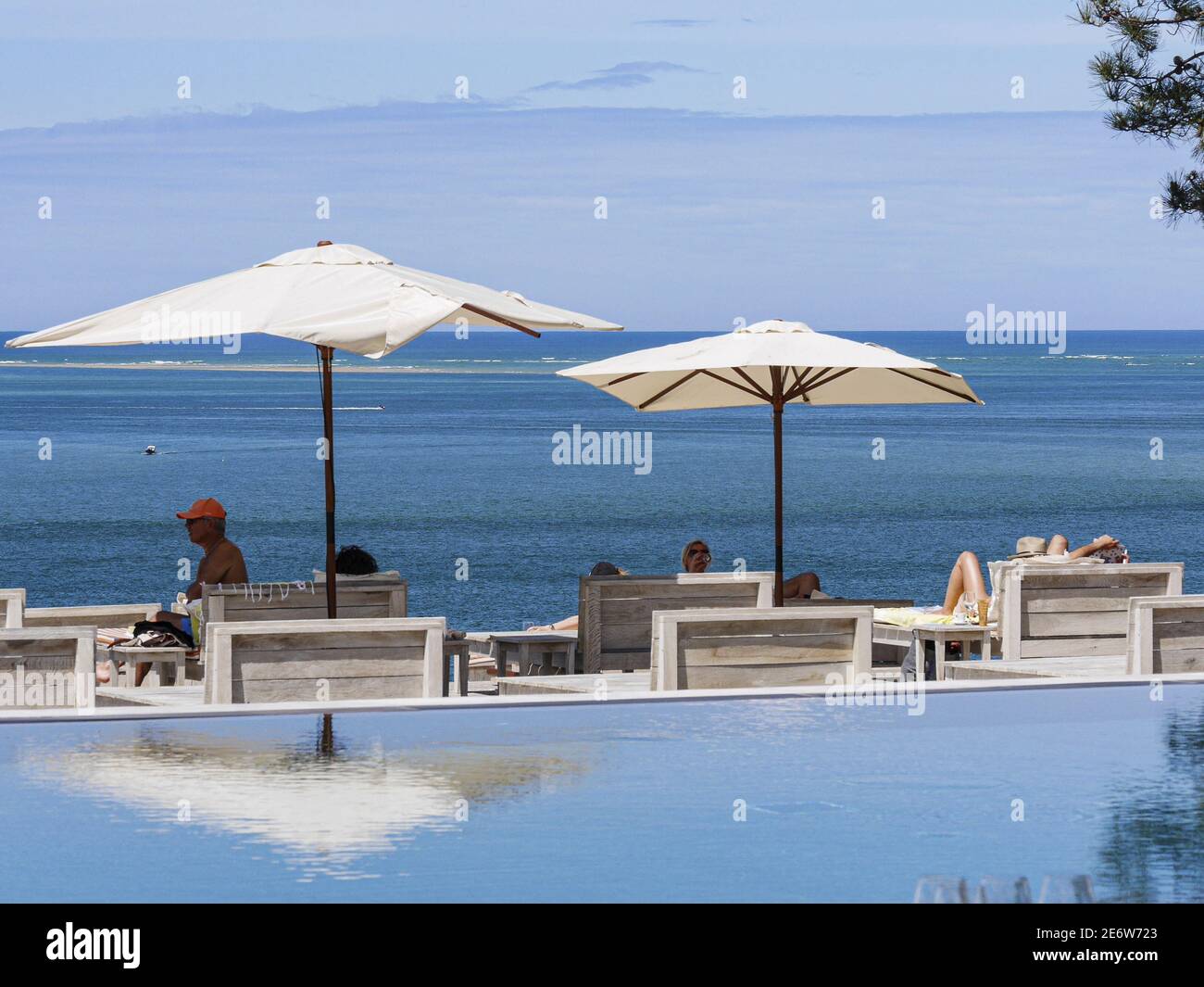 France, Gironde, Bassin d'Arcachon, Pyla sur Mer, La Teste-de-Buch, La ...