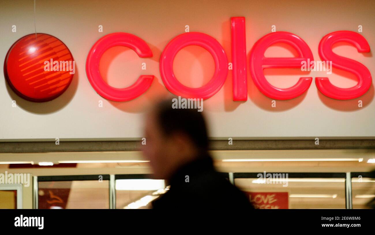 Coles sign australia hi-res stock photography and images - Alamy