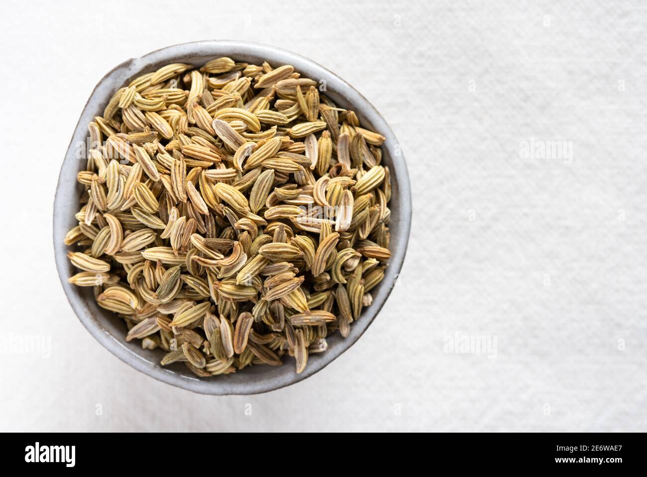 Fennel seeds top view hi-res stock photography and images - Alamy