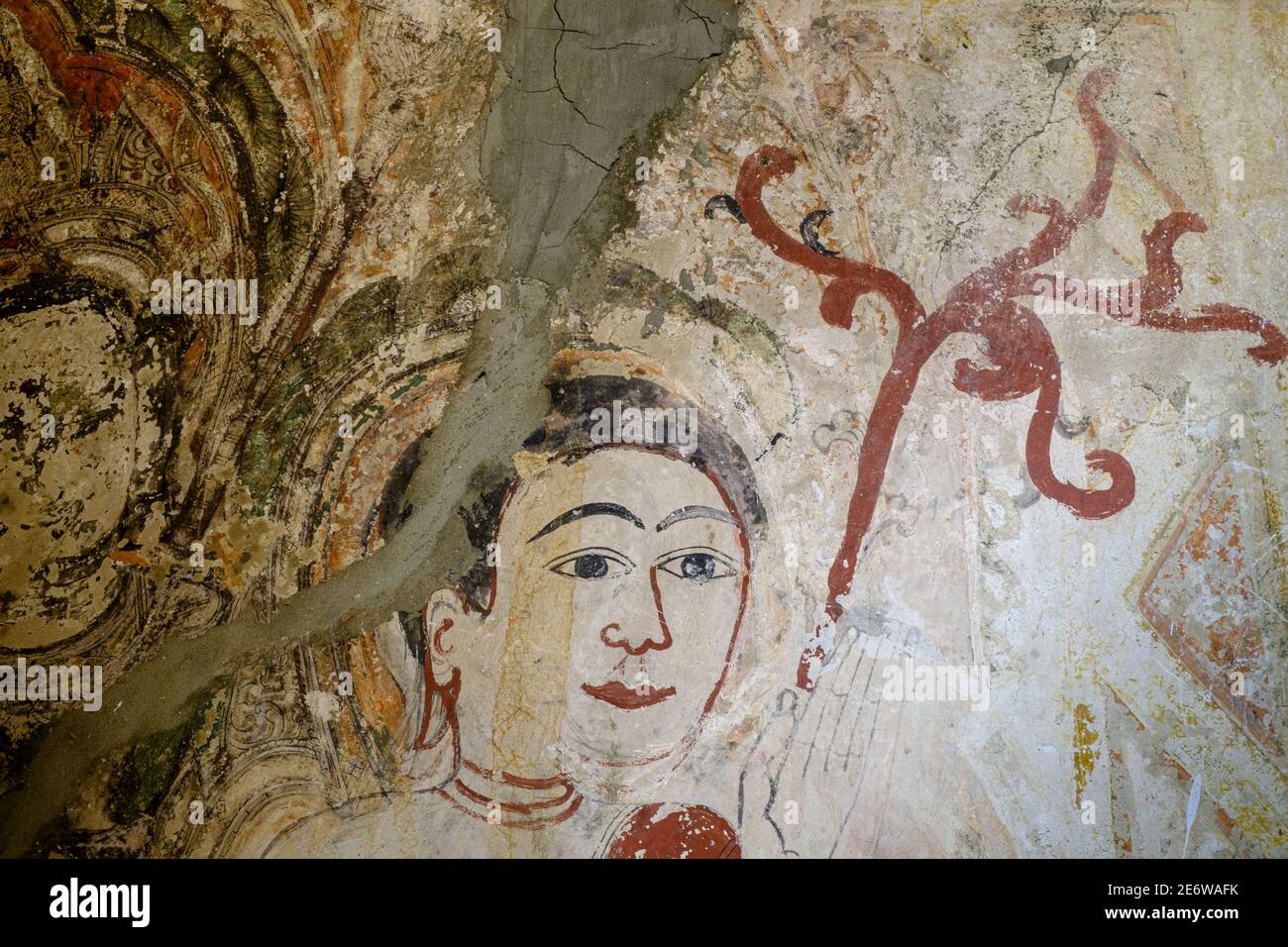 Myanmar (Burma), Mandalay, old city of Sagaing, on the banks of theThan ...