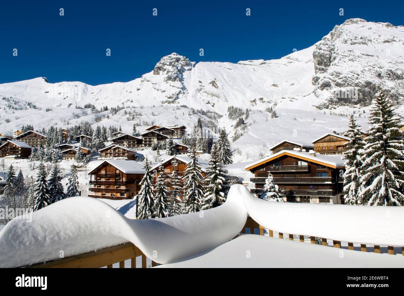 France, Haute Savoie, massif des Aravis, Grand Bornand, Mulaterie and ...