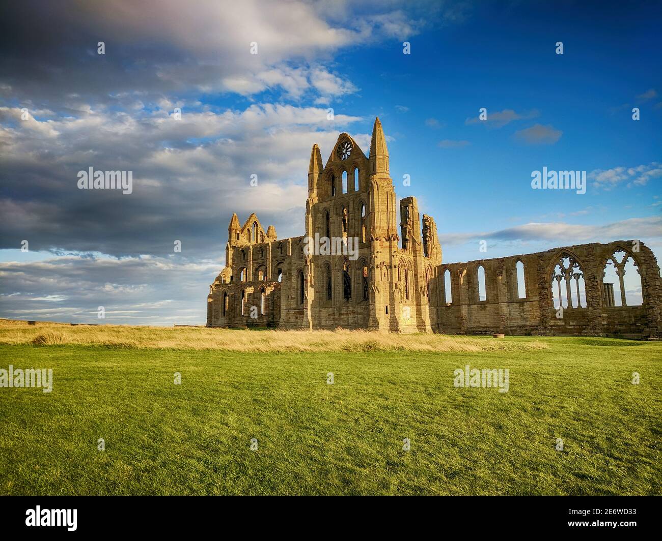 Medieval gothic whitby abbey whitby hi-res stock photography and images ...