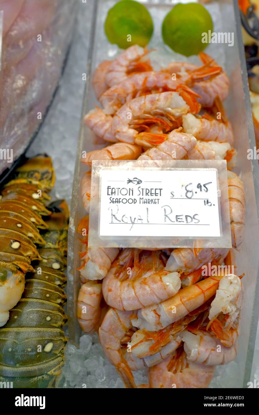 Eaton Street Fish Market in Key West, Florida, FL USA. Southern most ...