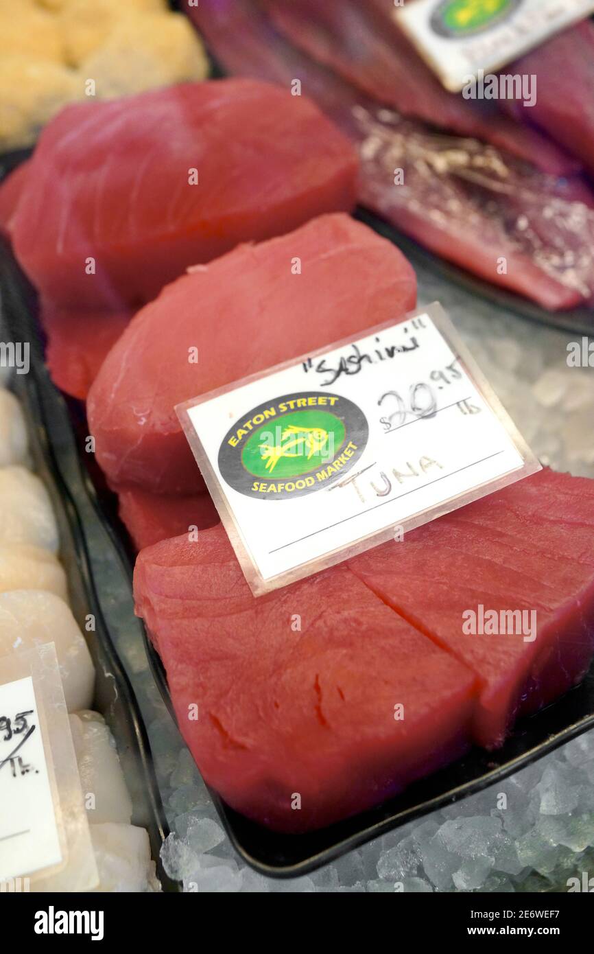 Eaton Street Fish Market in Key West, Florida, FL USA. Southern most ...