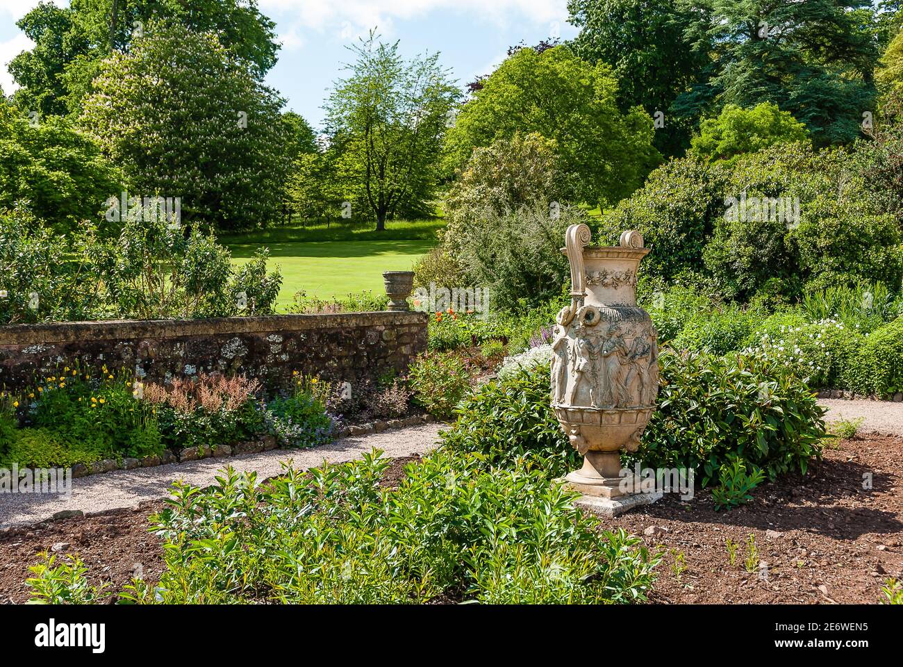 Killerton House and Gardens in Devon Stock Photo - Alamy