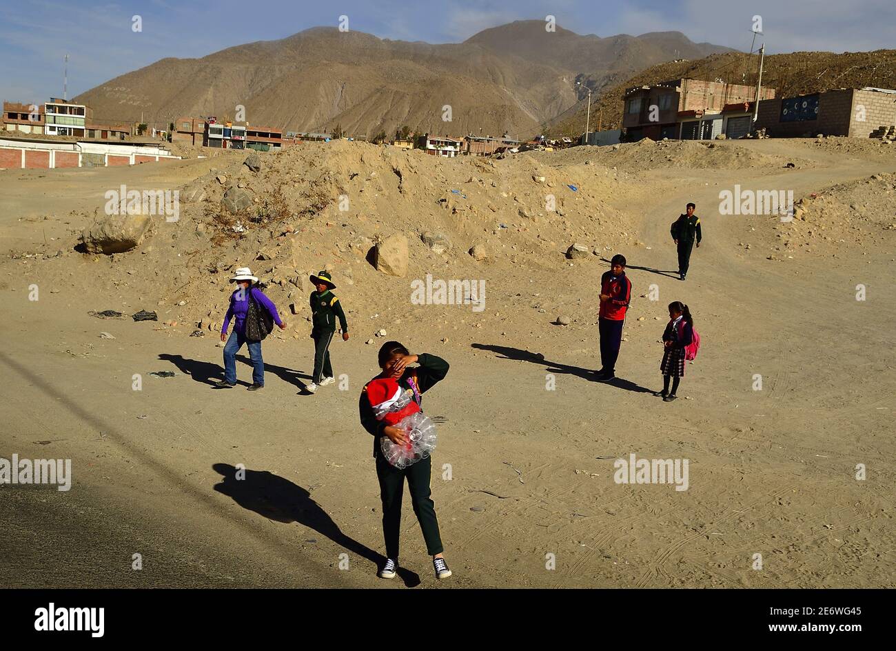 Suburbs peru hi-res stock photography and images - Alamy