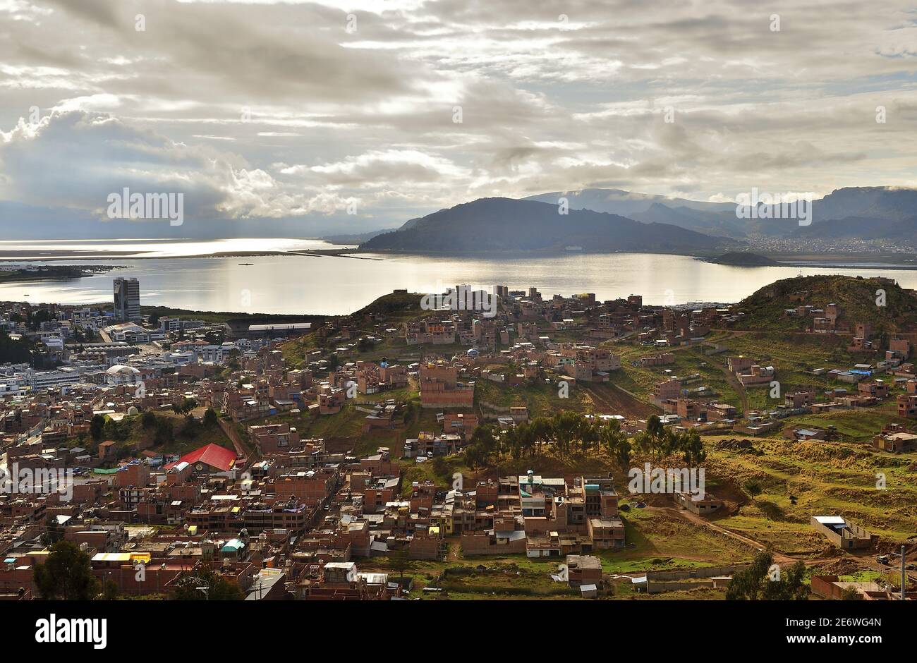 Peru, Lake Titicaca, Puno Stock Photo - Alamy