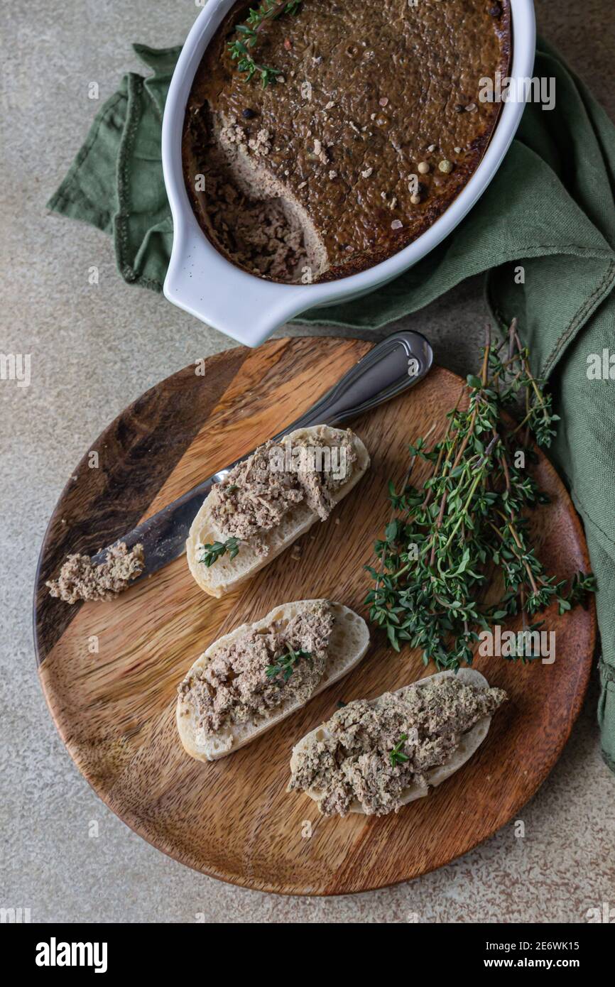 Pate Chicken Rillette High Resolution Stock Photography and Images - Alamy