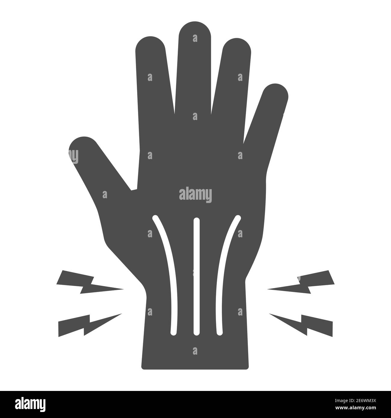 Pain wrist Black and White Stock Photos & Images - Alamy